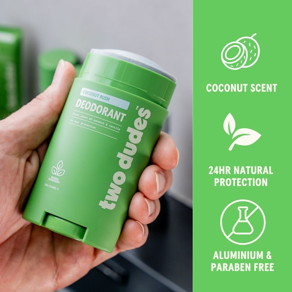 men's aluminium-free natural deodorant duo – Two Dudes